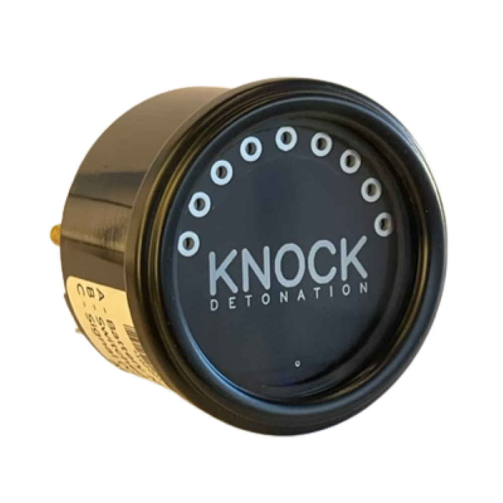 Knock Gauge - Black Face / Black Trim
