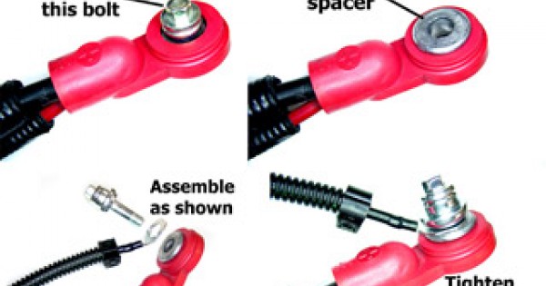 Battery Lug Extender Pair
